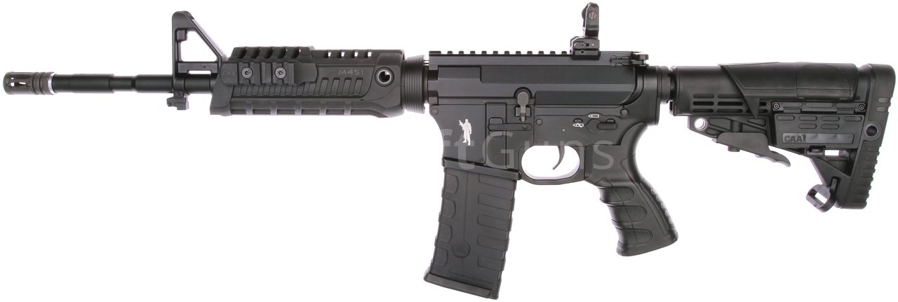 CAA M4 Carbine, Black, King Arms | AirsoftGuns