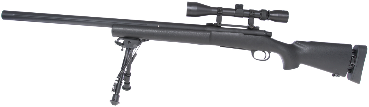 M24 Socom Black, Military, nožičky, optika, Snow Wolf, SW-04JB ...