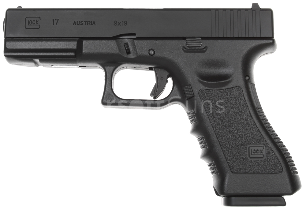 Glock 17, Black, GBB, ARMY, R17 | AirsoftGuns