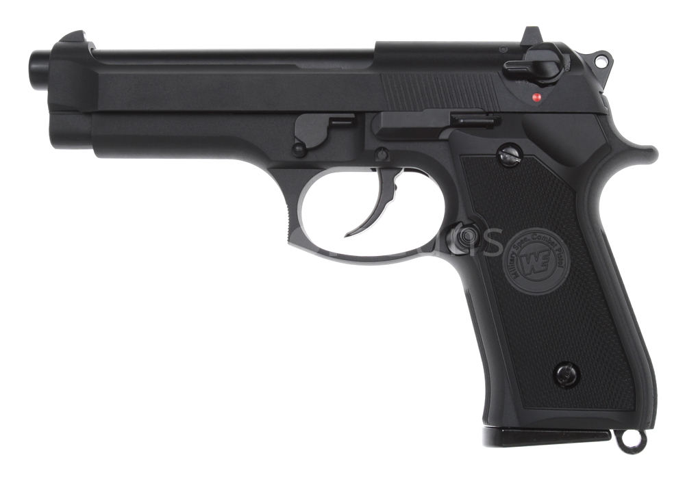 Beretta M92, Black, GBB, WE | AirsoftGuns