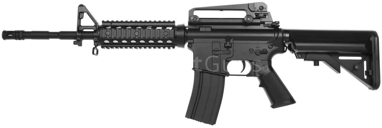 M4A1 RIS, plast, Black, Cyma, CM.507 | AirsoftGuns