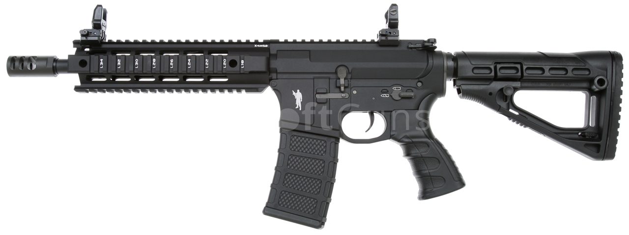 CAA M4 CQB, FF RAS-M, 10,5 Inch, Black, King Arms | AirsoftGuns